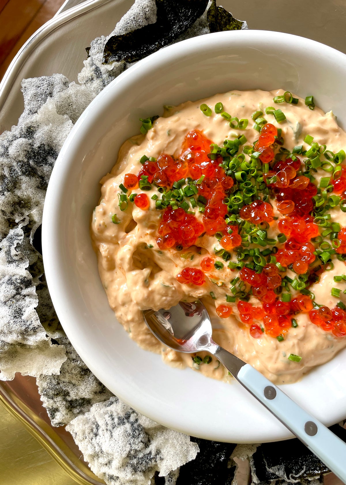 Spicy Tuna Dip with Seaweed Chips | Fishwife