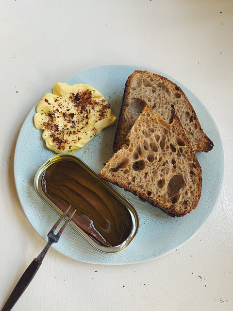 Anchovies with Bread + Butter | Fishwife