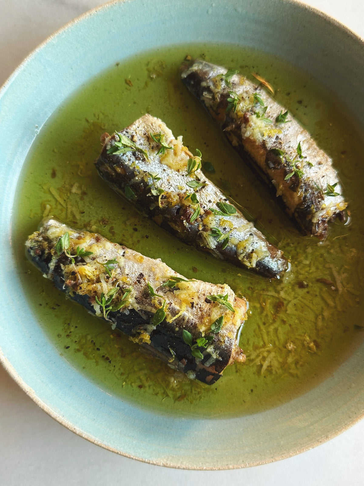 Lemon and Thyme Marinated Sardines | Fishwife