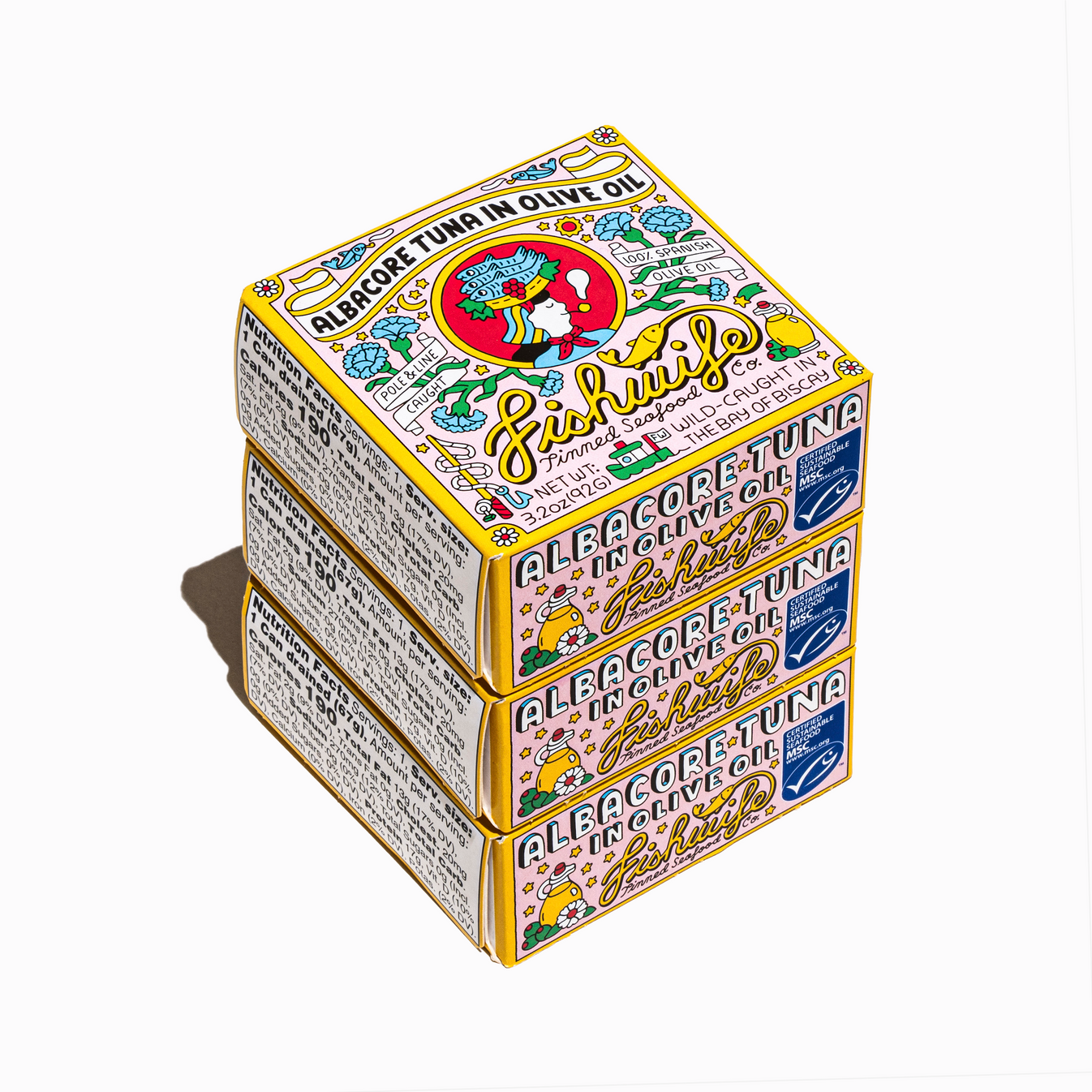 Albacore Tuna in Olive Oil (3-Pack) | Fishwife